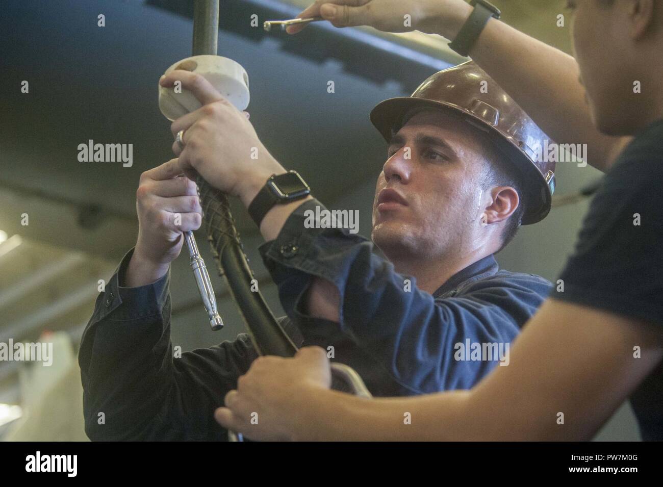 5TH FLEET AREA OF OPERATIONS (Sept. 25, 2017) Chief Aviation Machinist ...