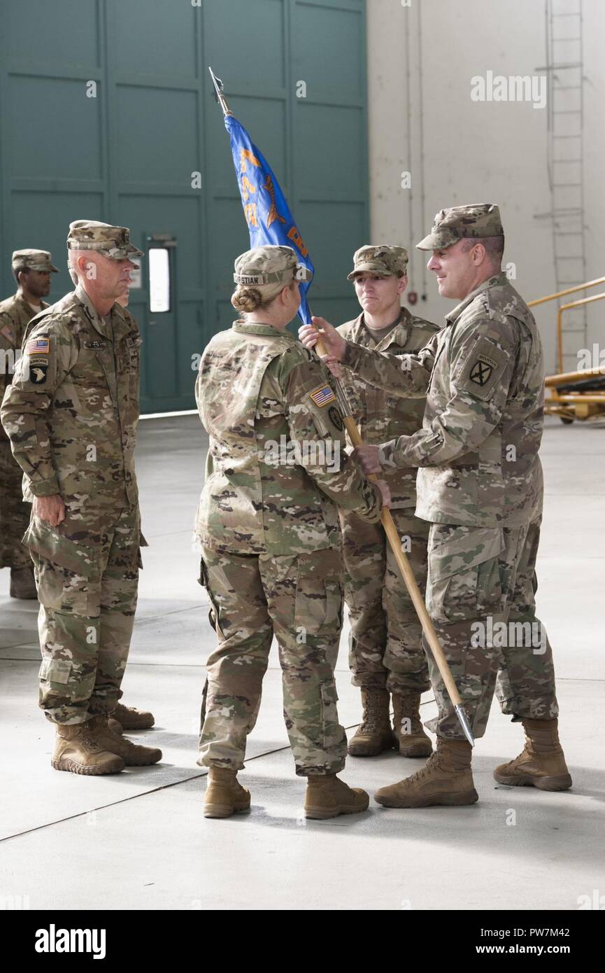 Change of Command Ceremony for Outgoing Commander Major Elsa L. Johnson ...