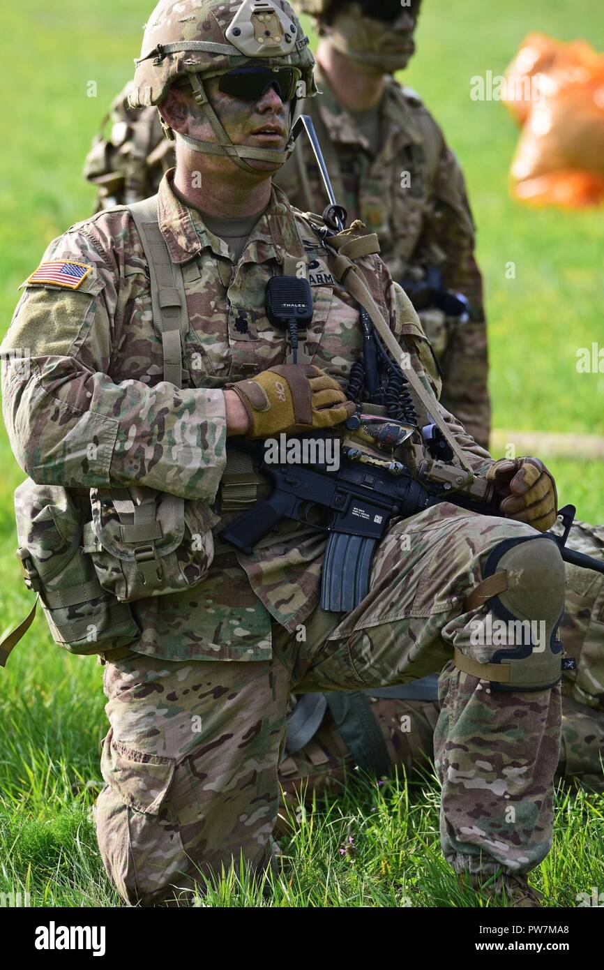 U.S. Army Lt. Col. Robert M. Shaw, commander of 1st Battalion, 503rd ...