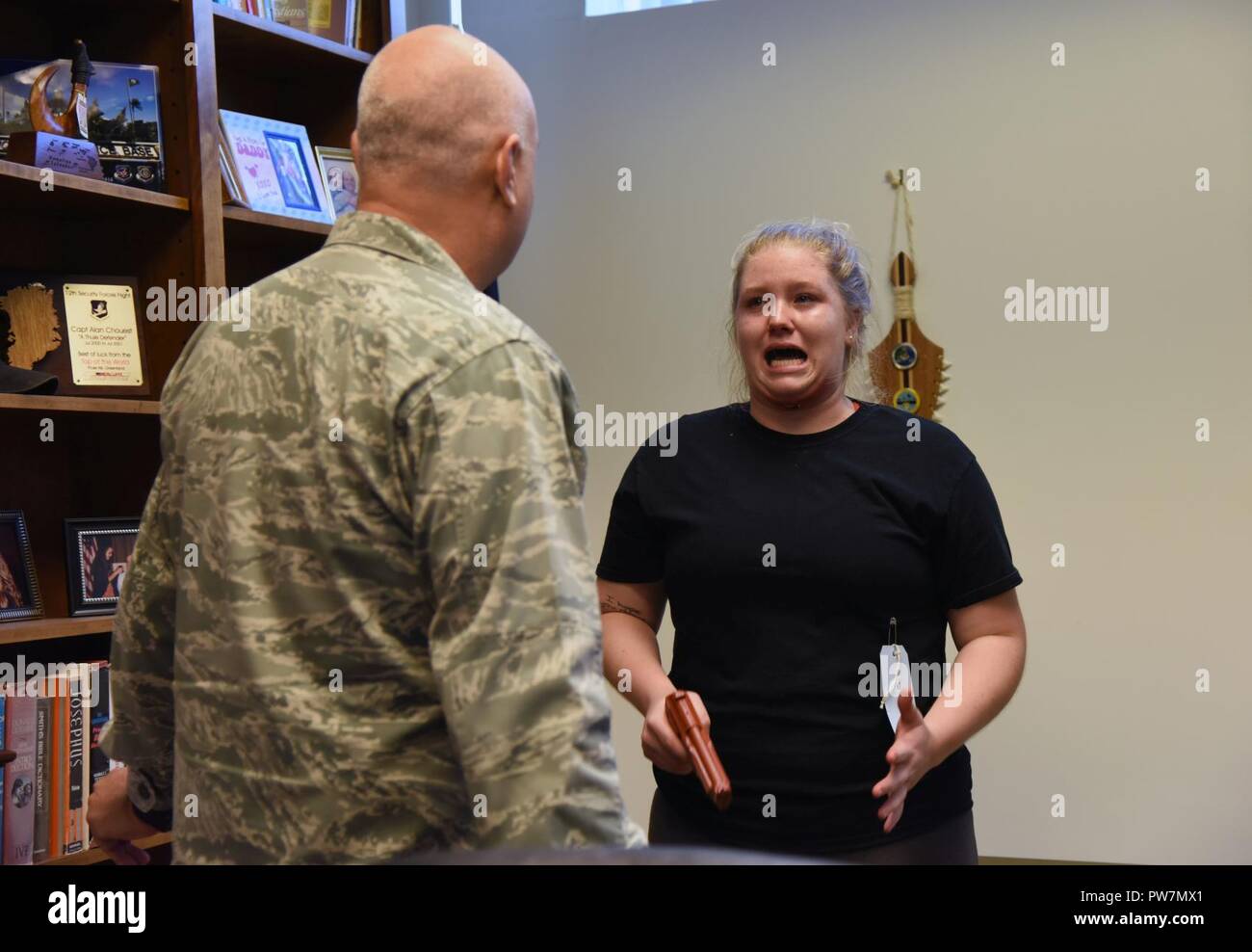 Airman 1st Class Marissa Cowan, 81st Dental Squadron dental laboratory ...