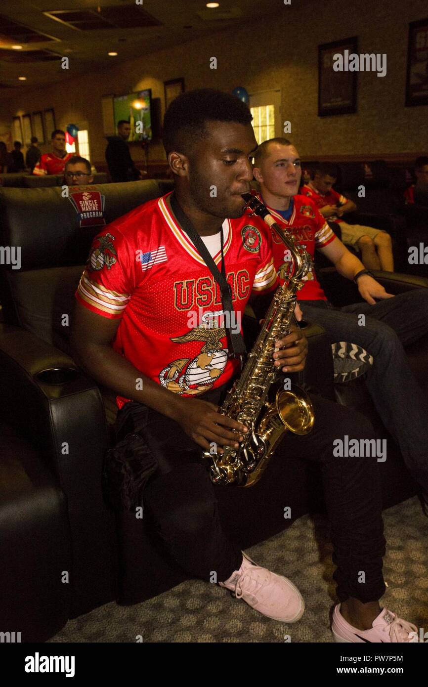 U.S. Marine Pfc. Terrence Pennywell, an embarkation specialist with ...
