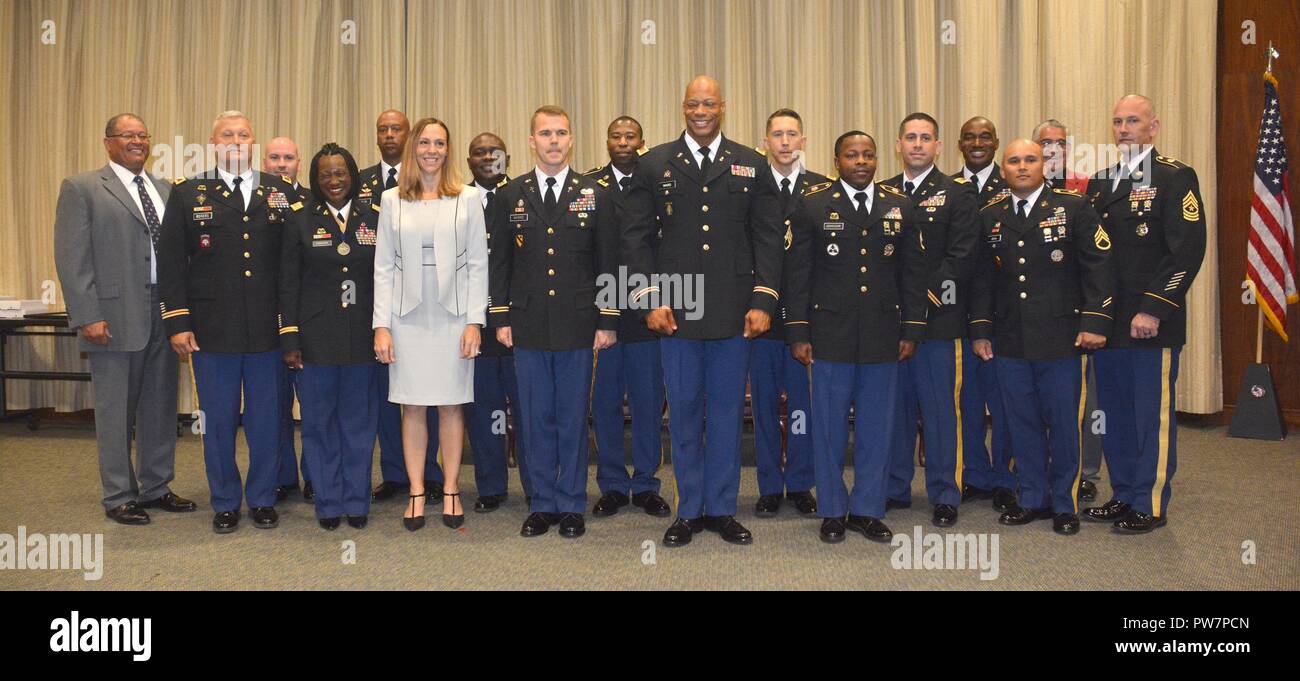 Army Logistics University Distinguished Instructor honorees pose with ...