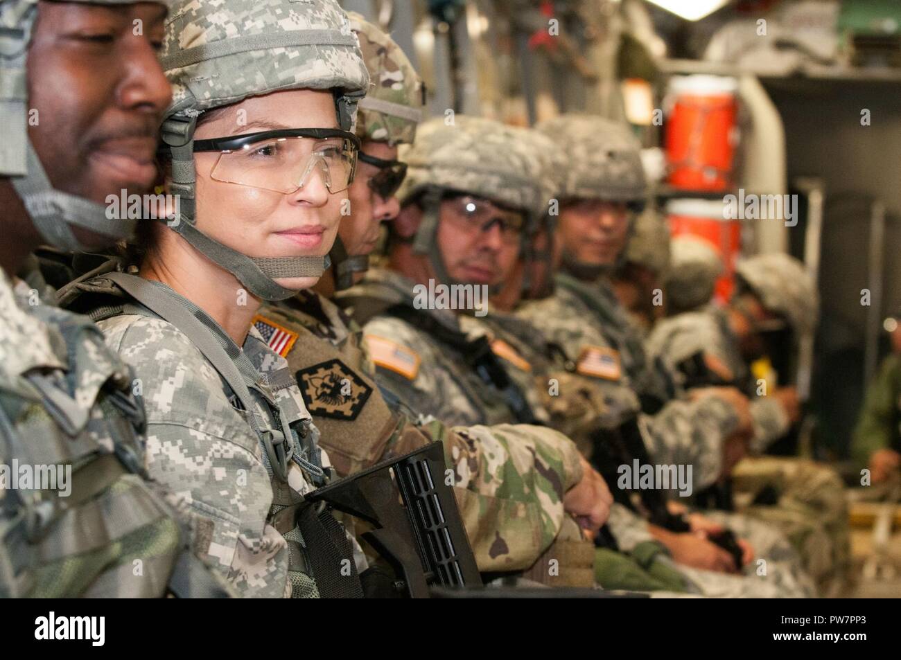 Soldiers assigned to the Headquarters and Headquarters Detachment ...