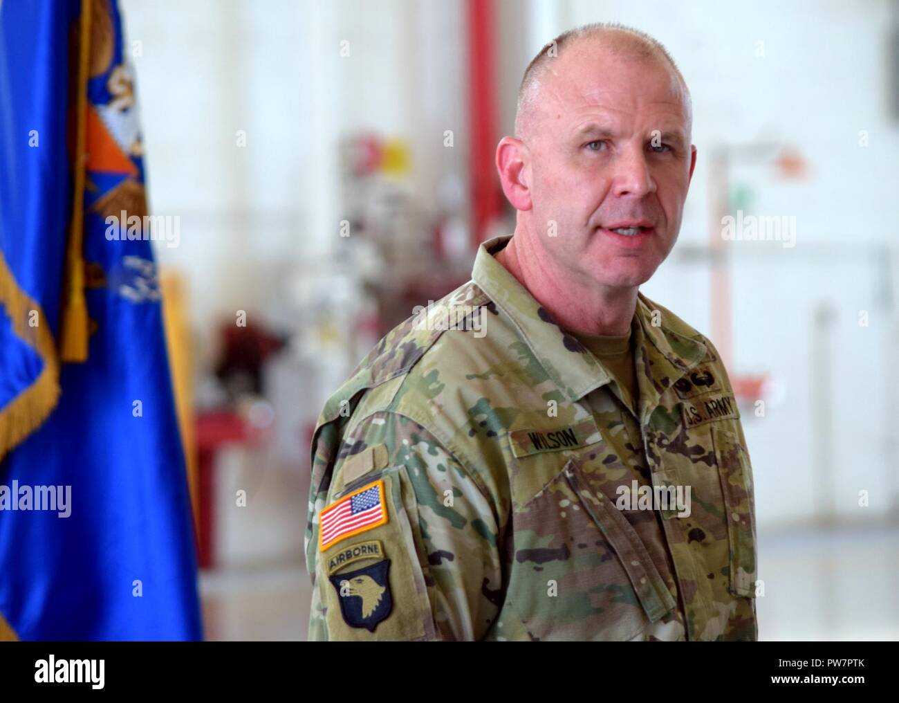 Colonel Dwayne Wilson, commander of the Marietta-based 78th Aviation ...