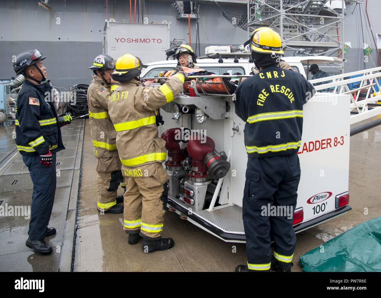 SASEBO, Japan (Sept. 28, 2017) Commander Naval Forces Japan Fire and ...