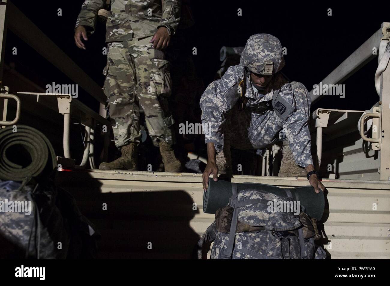 A U.S. Army Soldier assigned to the Puerto Rico National Guard's 1st ...
