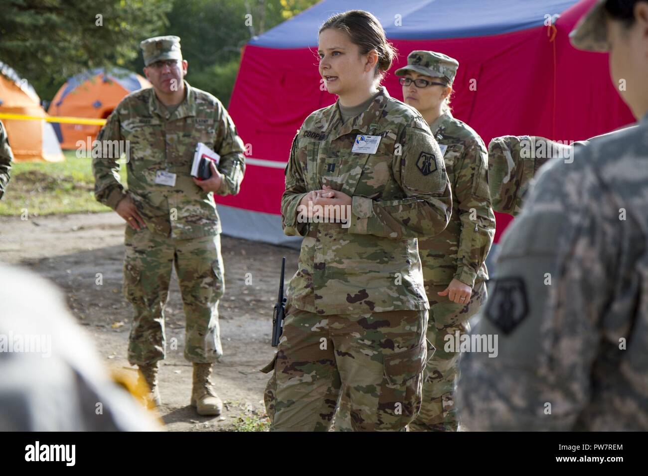 Capt. Amanda Cooper, nurse with Medical Support Unit-Europe, 7th ...