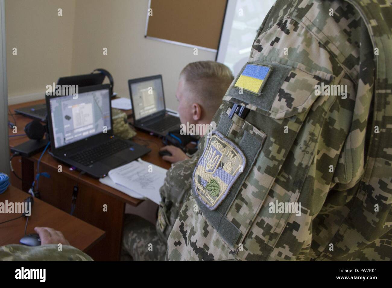 Joint multinational simulation center hi-res stock photography and ...