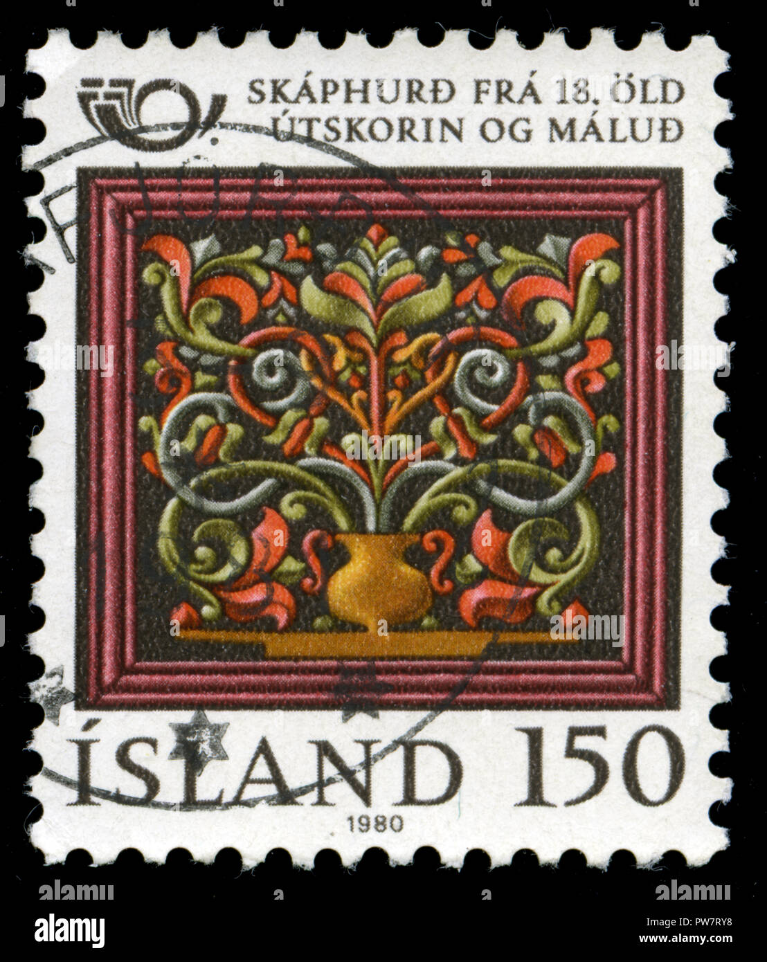 Postage stamp iceland hi-res stock photography and images - Alamy