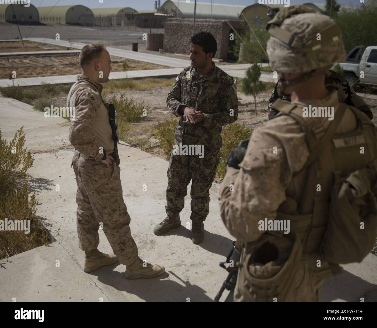 Afghanistan national army advisor south hi-res stock photography and ...
