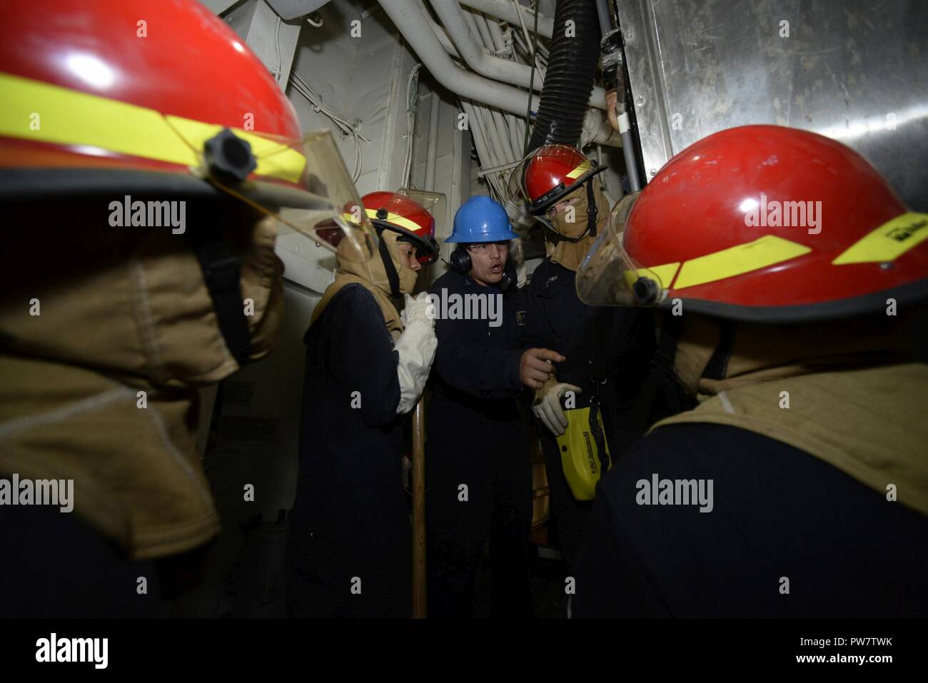 SAN DIEGO (September 29, 2017) Damage Controlman 1st Class Joseph ...