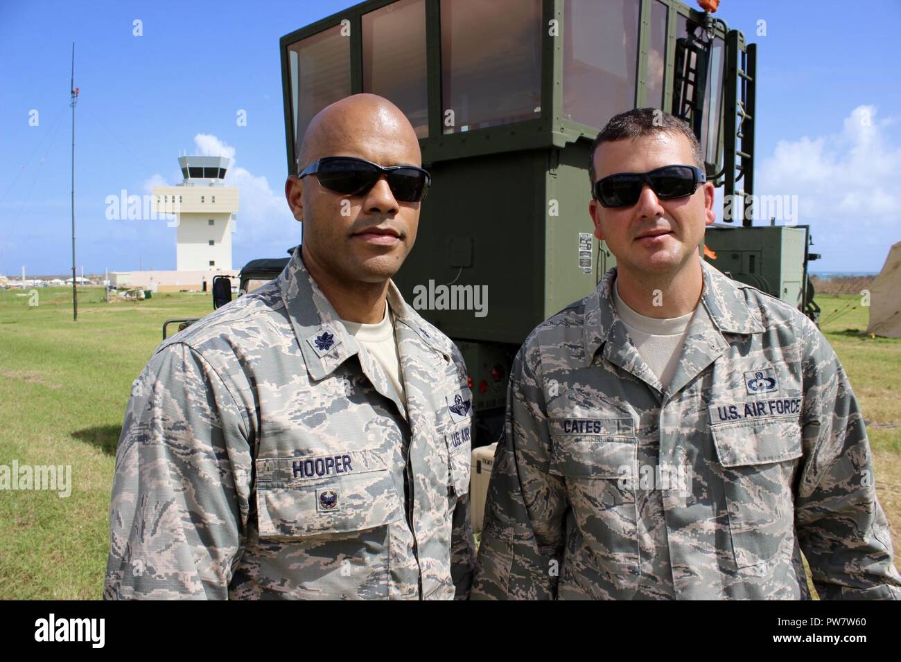 From left, Lt. Col. Otis Hooper, a member of the District of Columbia ...