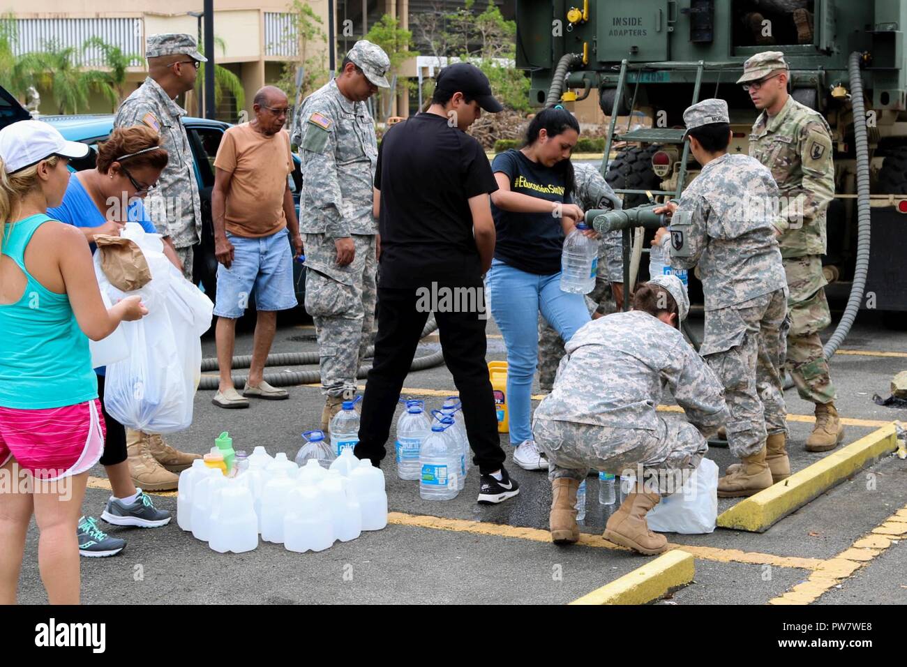 191st regional support group puerto rico national guard hi-res stock ...