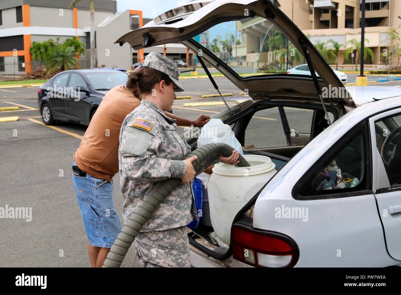 191st regional support group puerto rico national guard hi-res stock ...