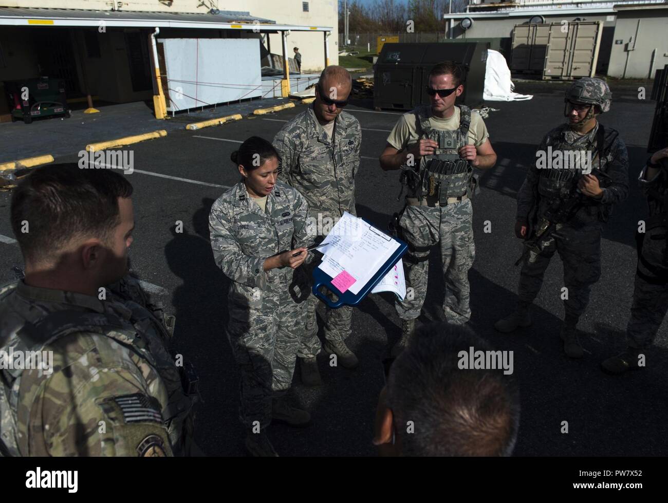 U.S. Air National Guard Capt. Noemi Lopez, 156th Force Support Squadron ...