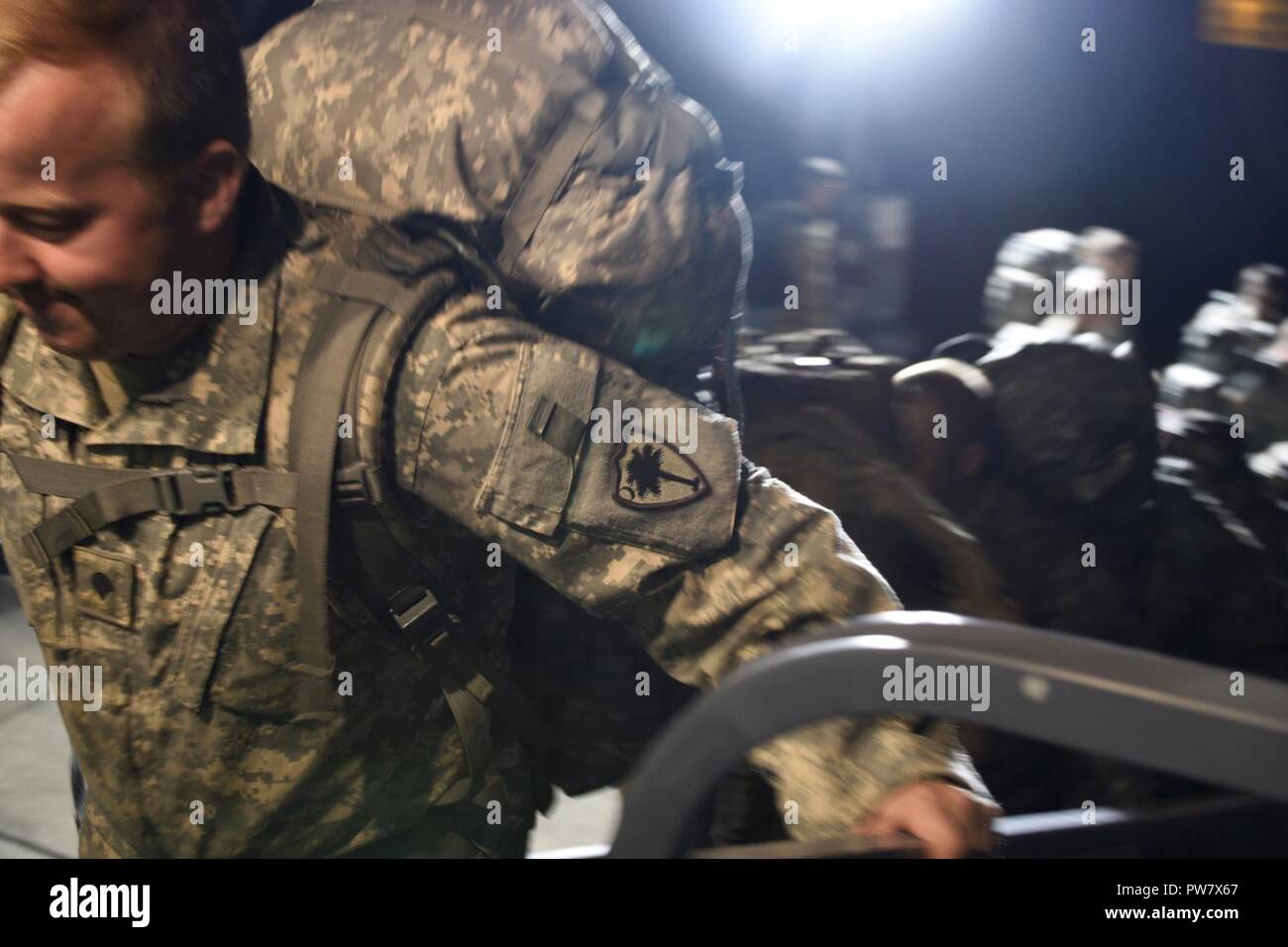 U.S. National Guard Soldiers from the South Carolina National Guard's ...
