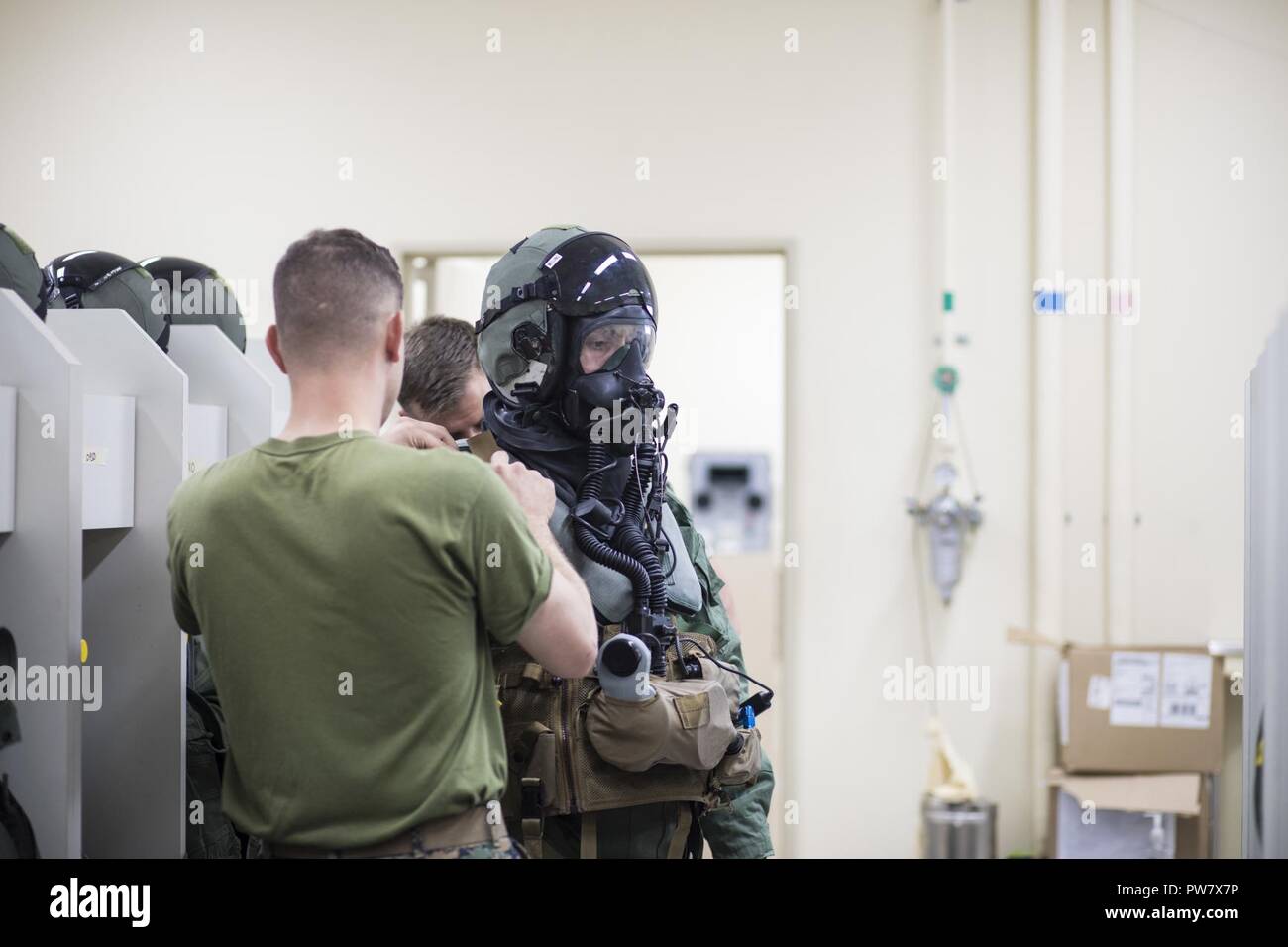 U.S. Marine Corps Maj. Christopher Melling, the pilot training officer ...