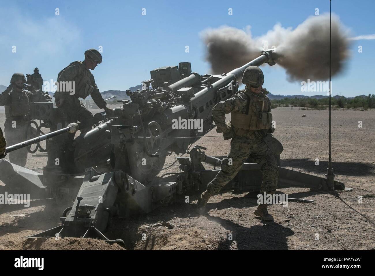 2nd 155 howitzer battalion hi-res stock photography and images - Alamy