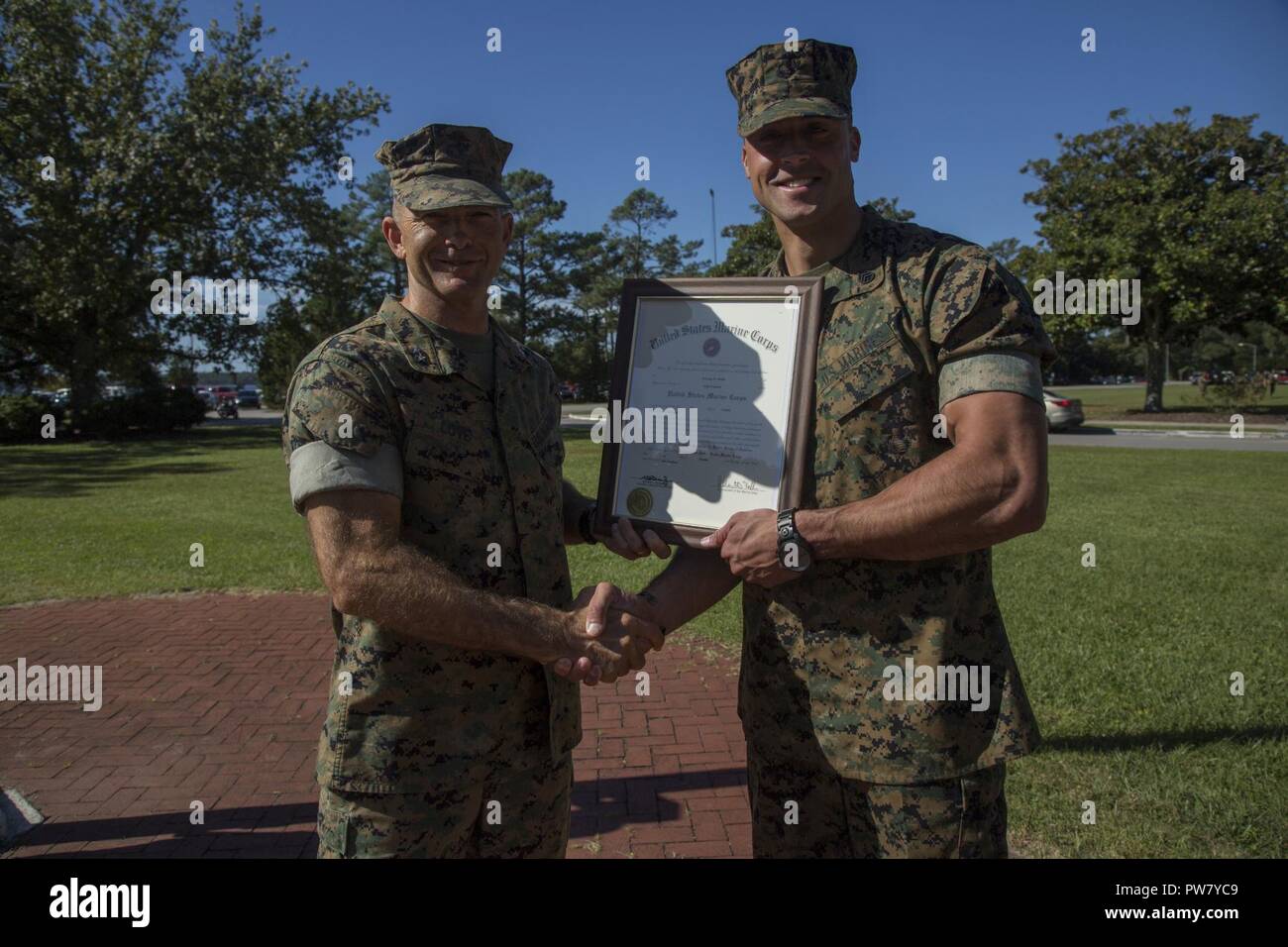 U.S. Marine Corps Maj. Gen. John K. Love, commanding general, 2nd ...