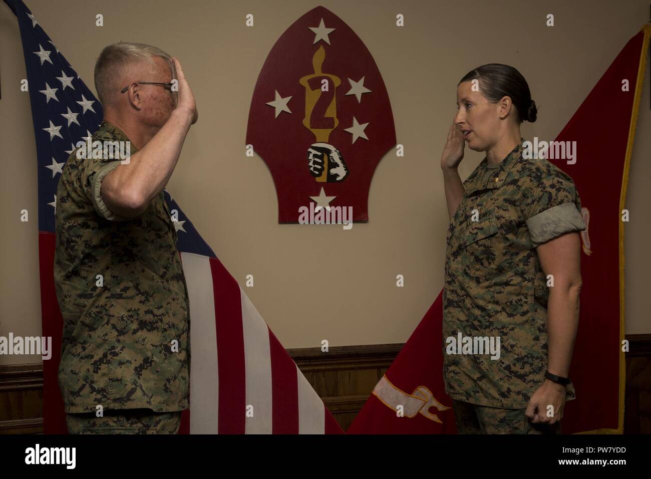 U.S. Marine Corps Col. Christian G. Cabaniss, 2nd Marine Expeditionary ...