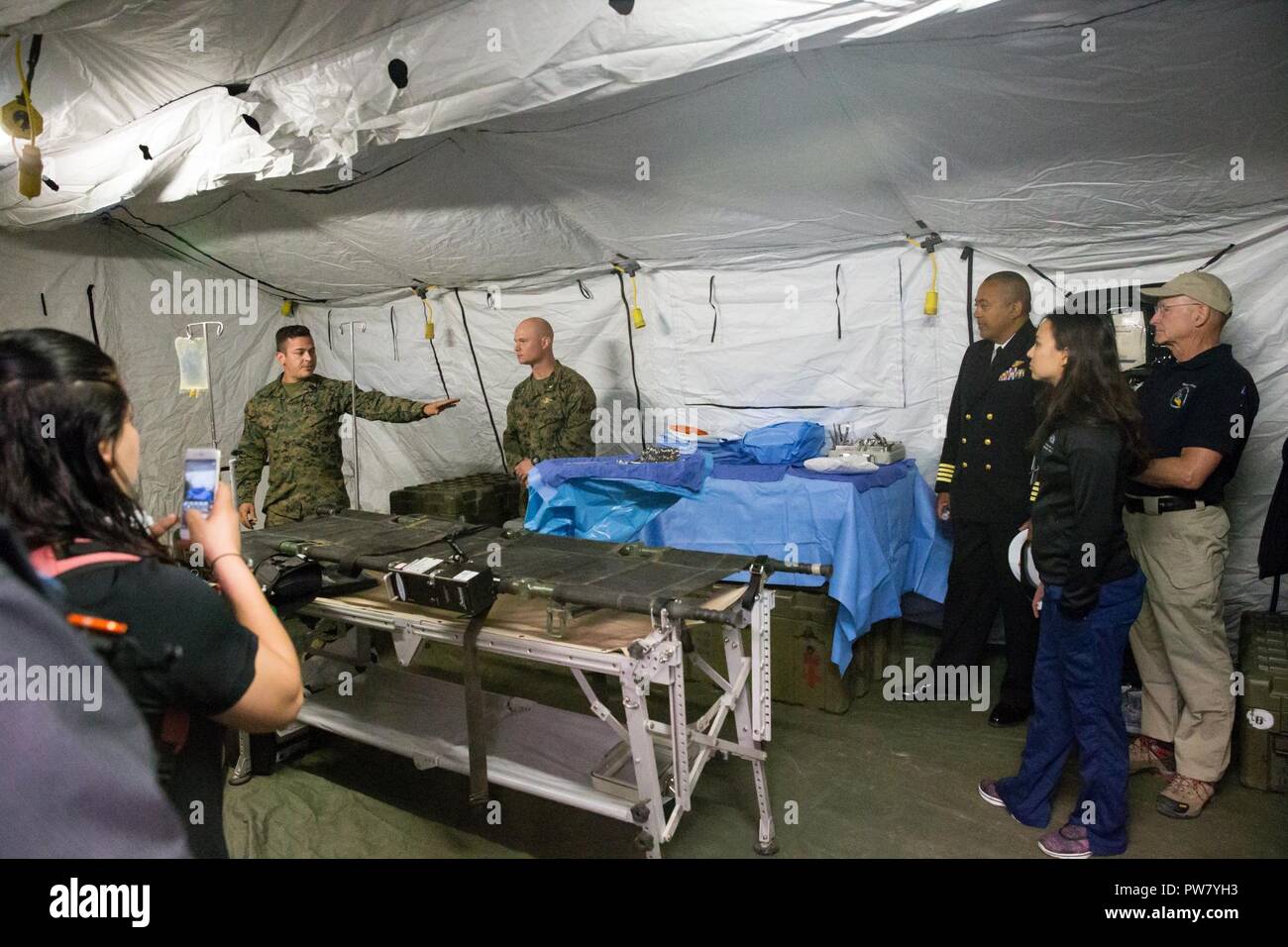 U.S. Navy Hospitalman Joey Ortega, Surgical Technician, Charlie Company ...