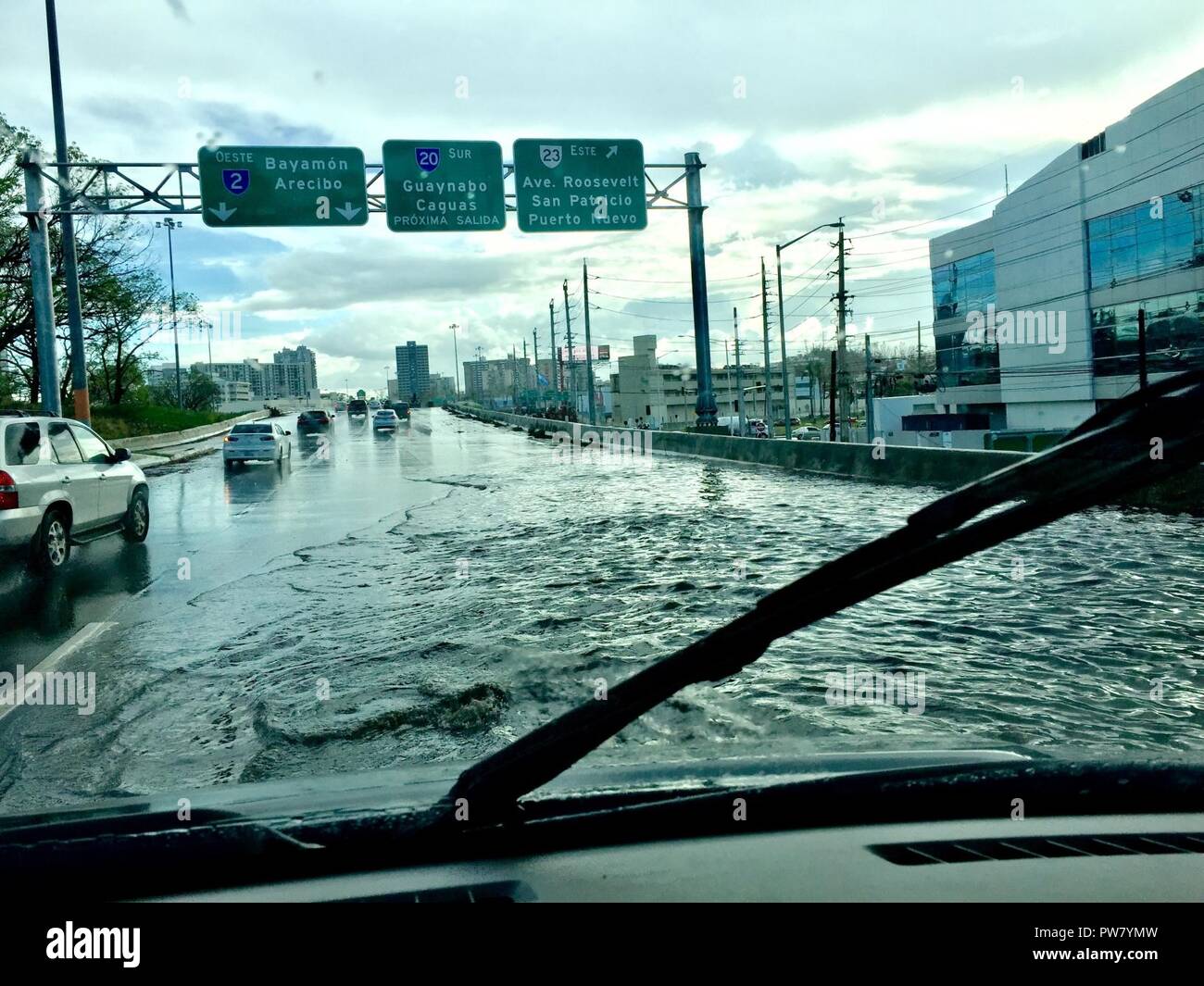 Puerto rico hurricane 2017 trees hi-res stock photography and images ...