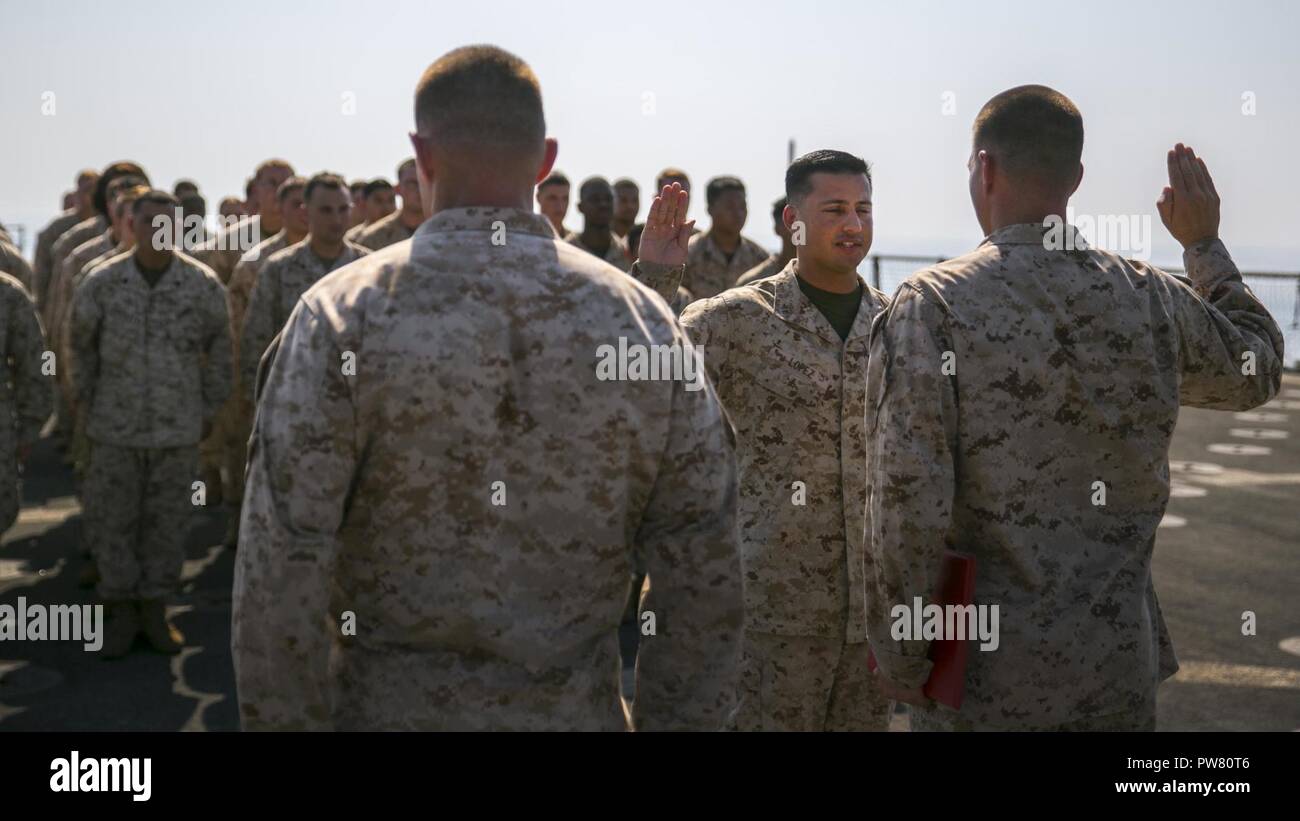U.S. 5th FLEET AREA OF OPERATIONS (Oct. 1, 2017) – Capt. Christian ...
