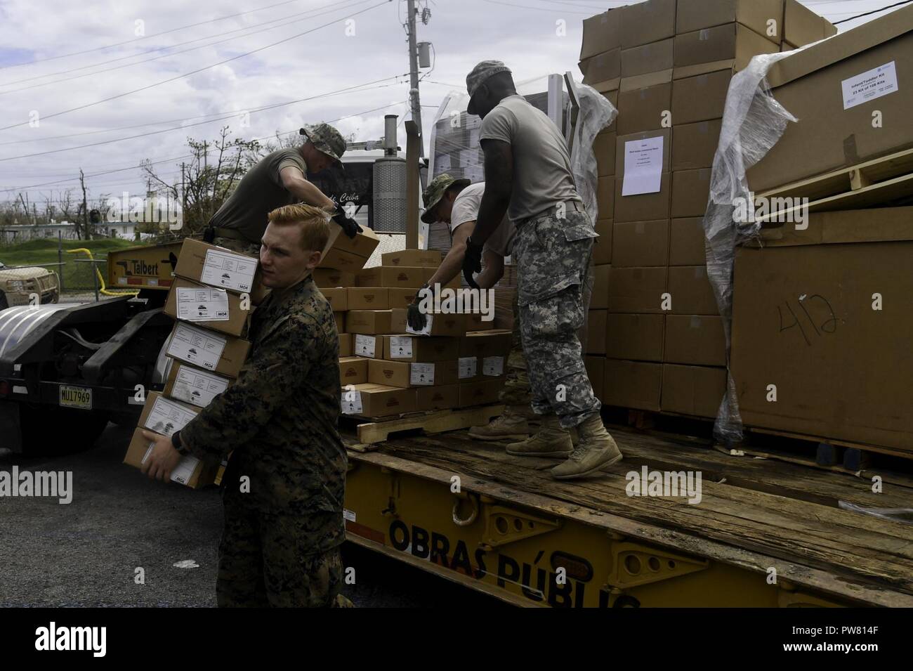 Soldiers with 6th Battalion, 101st General Support Battalion, 101st ...