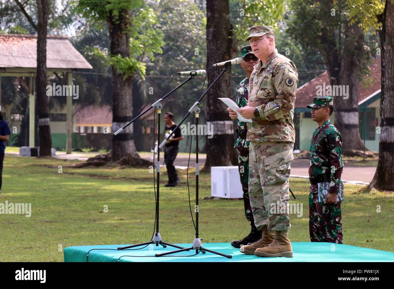 Maj. Gen. Arthur J. Logan, Hawaii Adjutant General delivers remarks ...