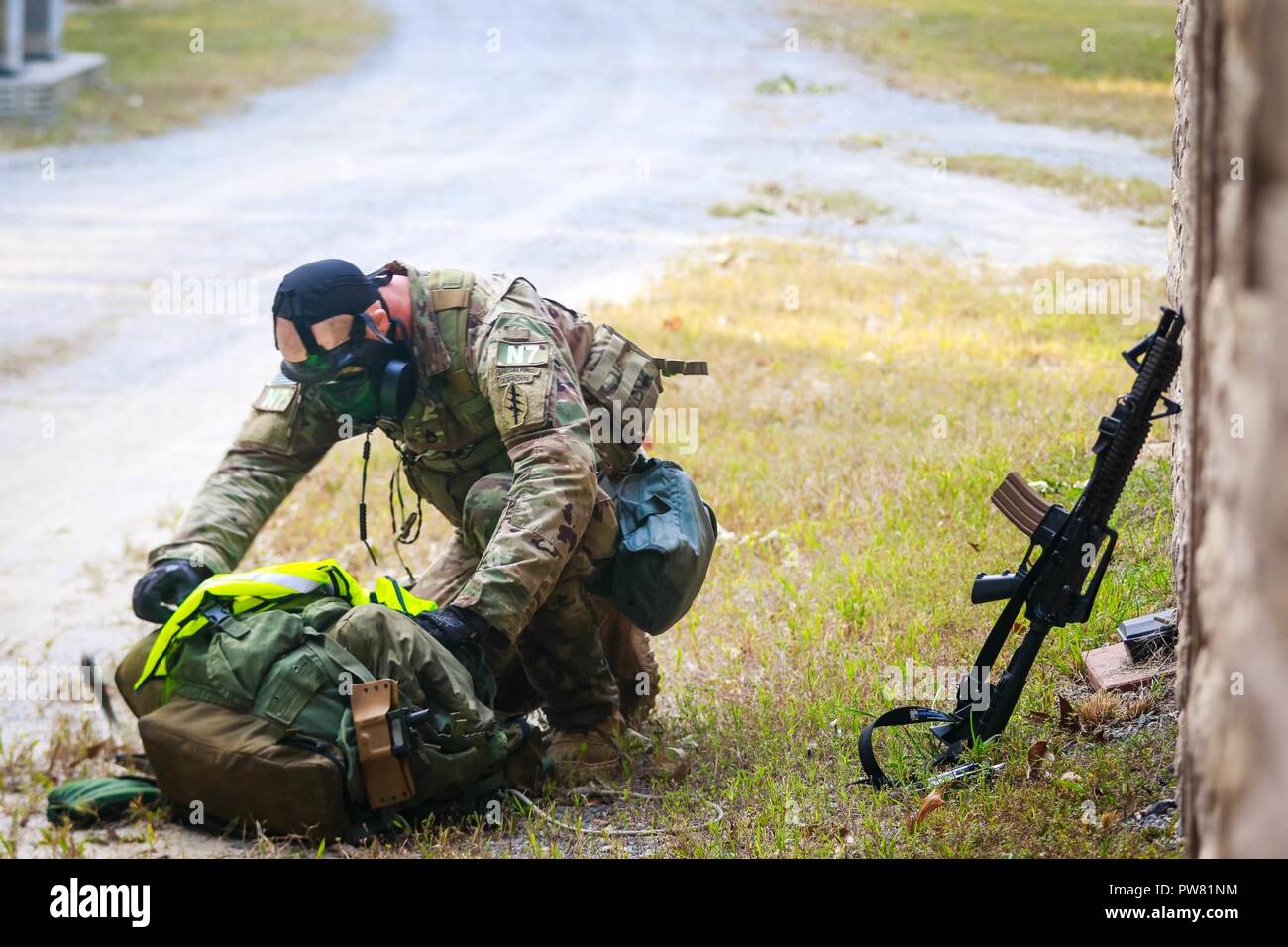 U.S. Army Staff Sgt. Timothy Quigley, assigned to U.S. Army Special ...