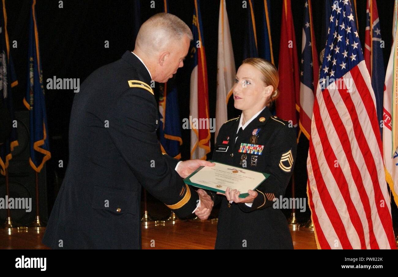 (Left) Brig. Gen. Aaron Walter, commander for the 100th Training ...
