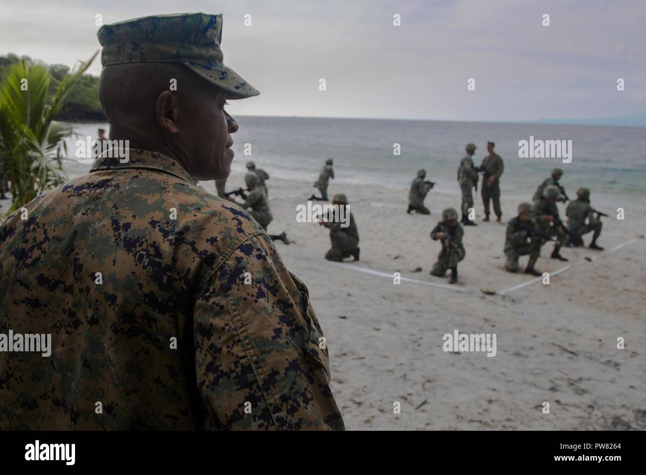 U.S. Marine Maj. Gen. Craig Q. Timberlake, Commanding General of 3rd ...