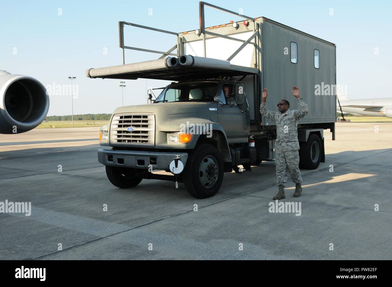 U.S. Air Force Tech. Sgt. Jimmy Walker, with the 186th Logistics ...
