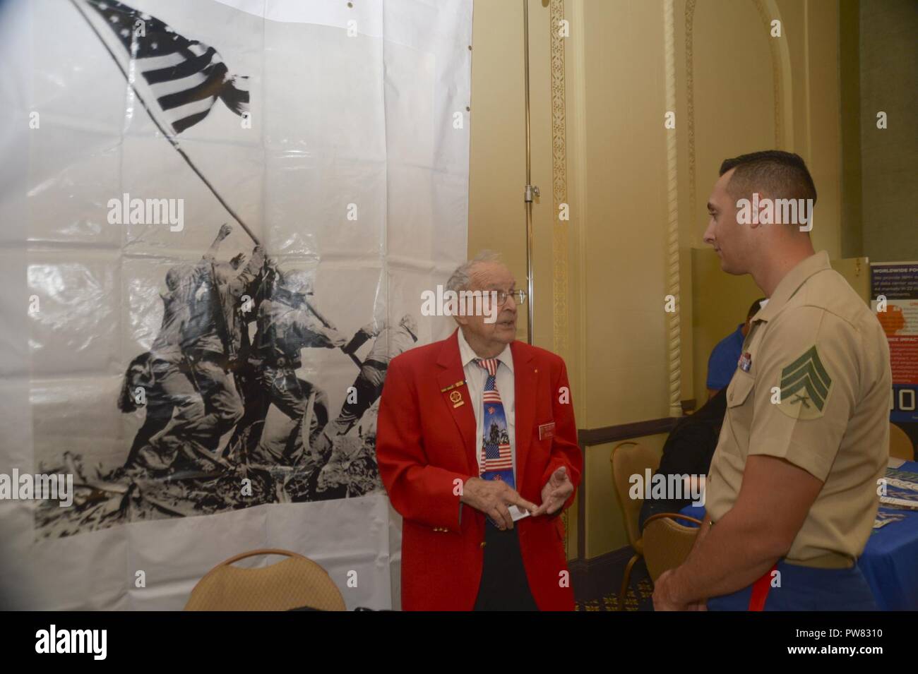 SAN FRANCISCO (Oct. 3, 2017) Battle of Iwo Jima veteran and former ...