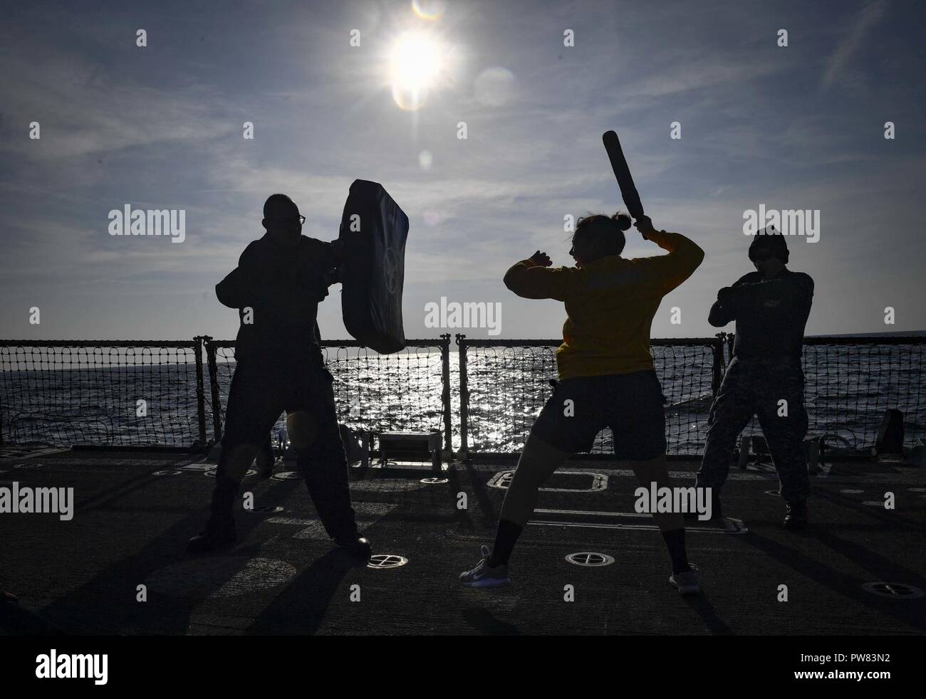 BALTIC SEA (Sept. 29, 2017) Sonar Technician (Surface) Seaman Melinda ...