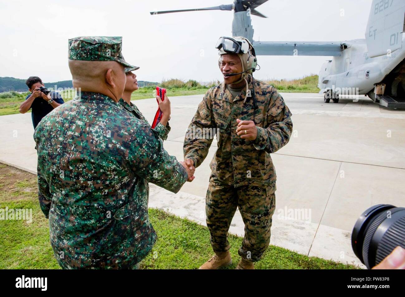 U.S. Marine Maj. Gen. Craig Q. Timberlake, commanding general of 3rd ...