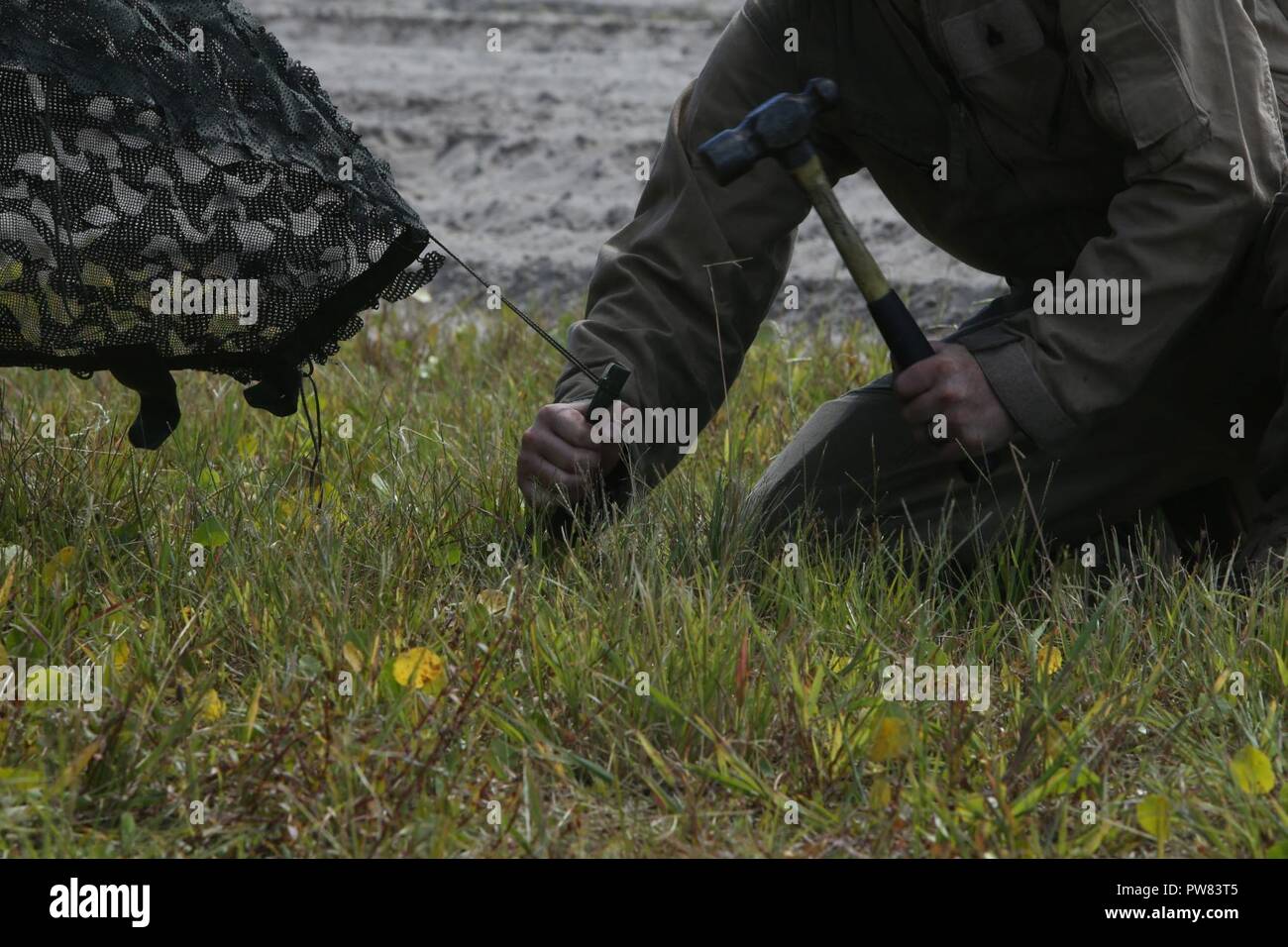 A U.S. Marine with 2nd Assault Amphibian Battalion (2nd AAVBN), 2nd ...