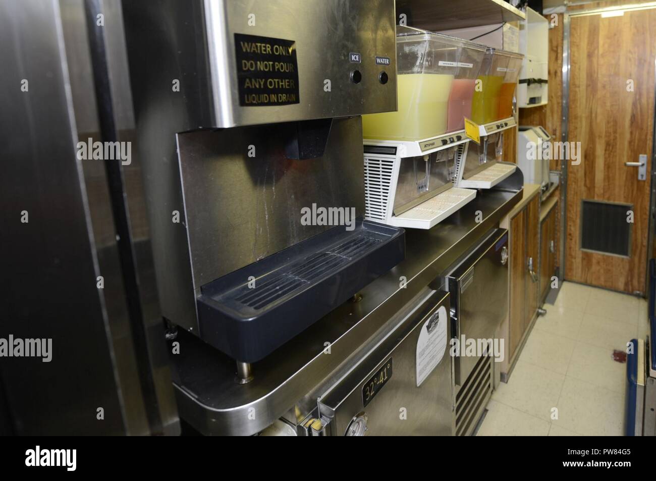 NORFOLK Va. (Oct. 3, 2017) A photo of the crew’s mess aboard PCU ...