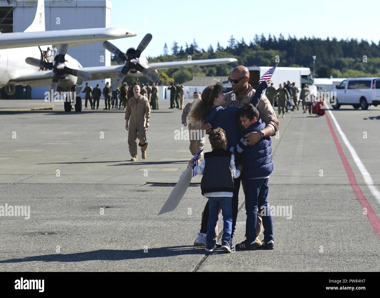 OAK HARBOR, Wash. (October 03, 2017) Patrol Squadron (VP) 46 Sailors ...