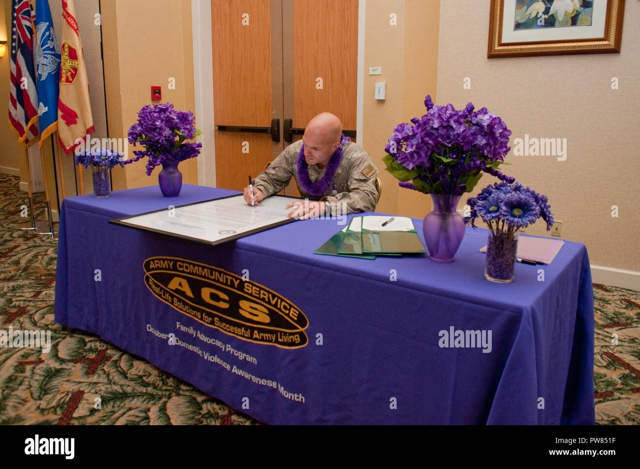 SCHOFIELD BARRACKS — Col. Trevor J. Walker, the division deputy ...