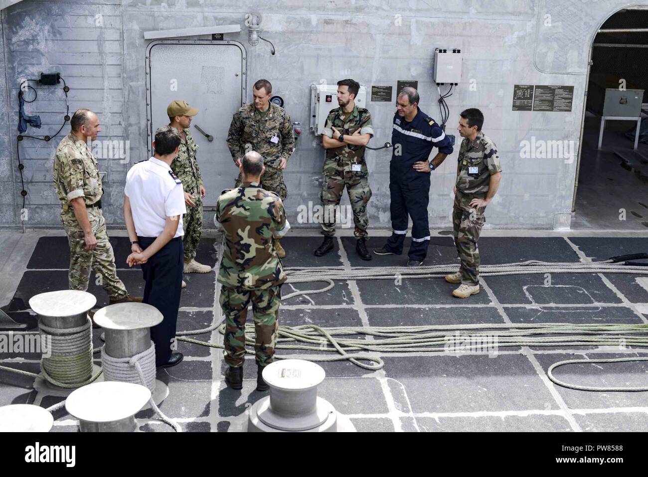 FORT-DE-FRANCE, Martinique (October 2, 2017) French, Dutch, British and ...
