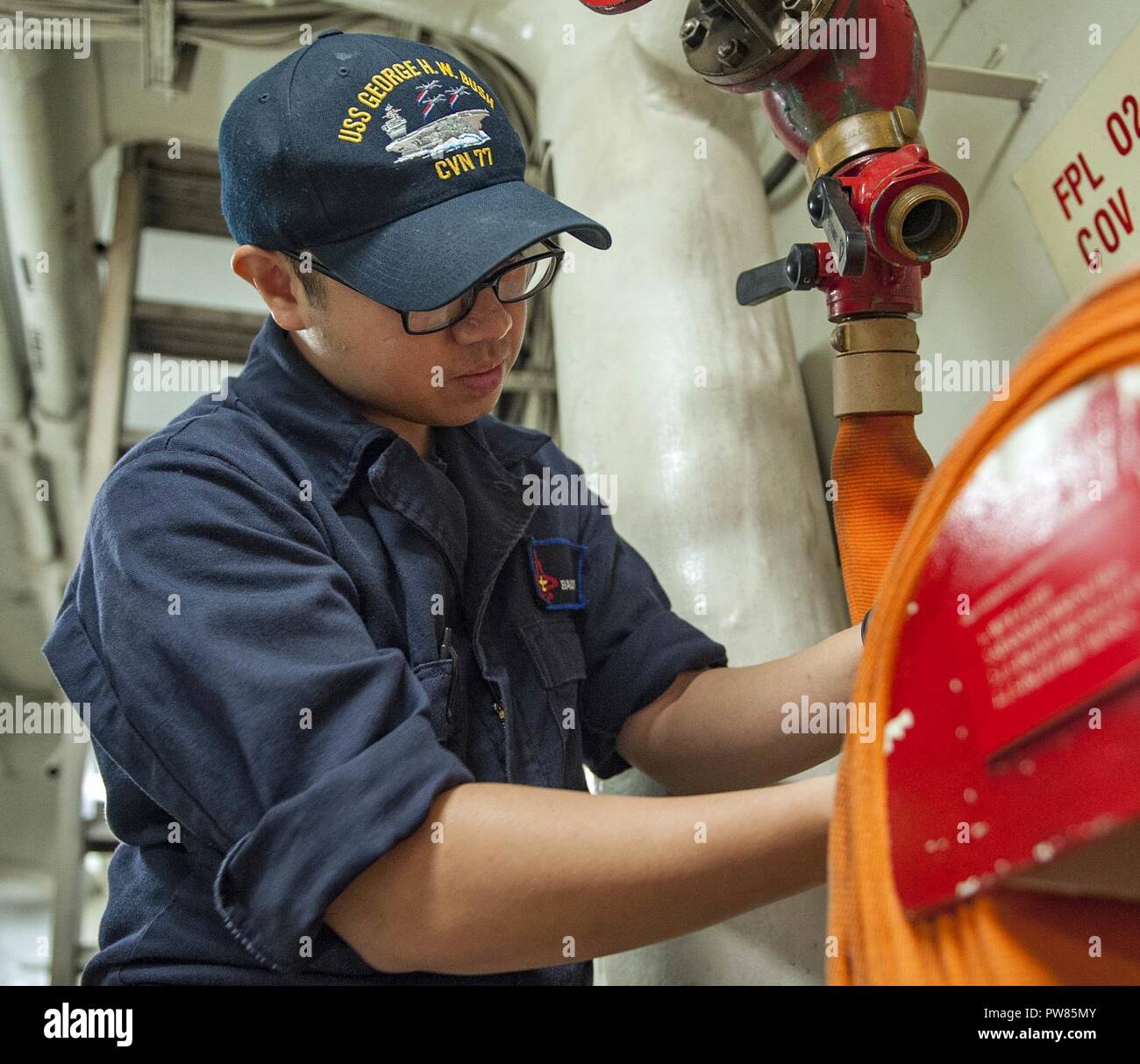 Maintenance of fire control panel hi-res stock photography and images ...