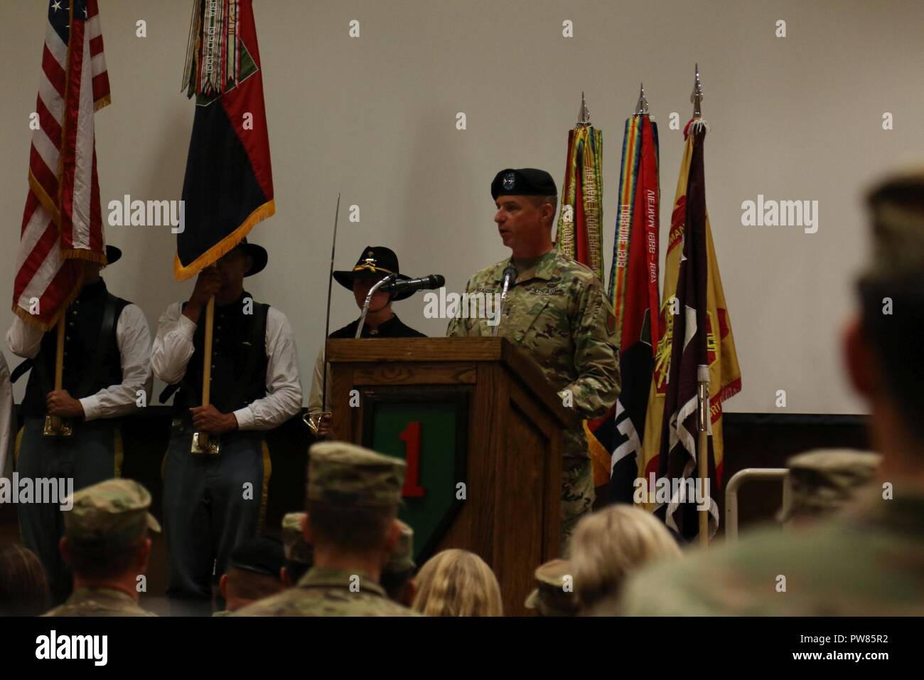 Maj. Gen. Joseph Martin, Commanding General, 1st Infantry Division and ...