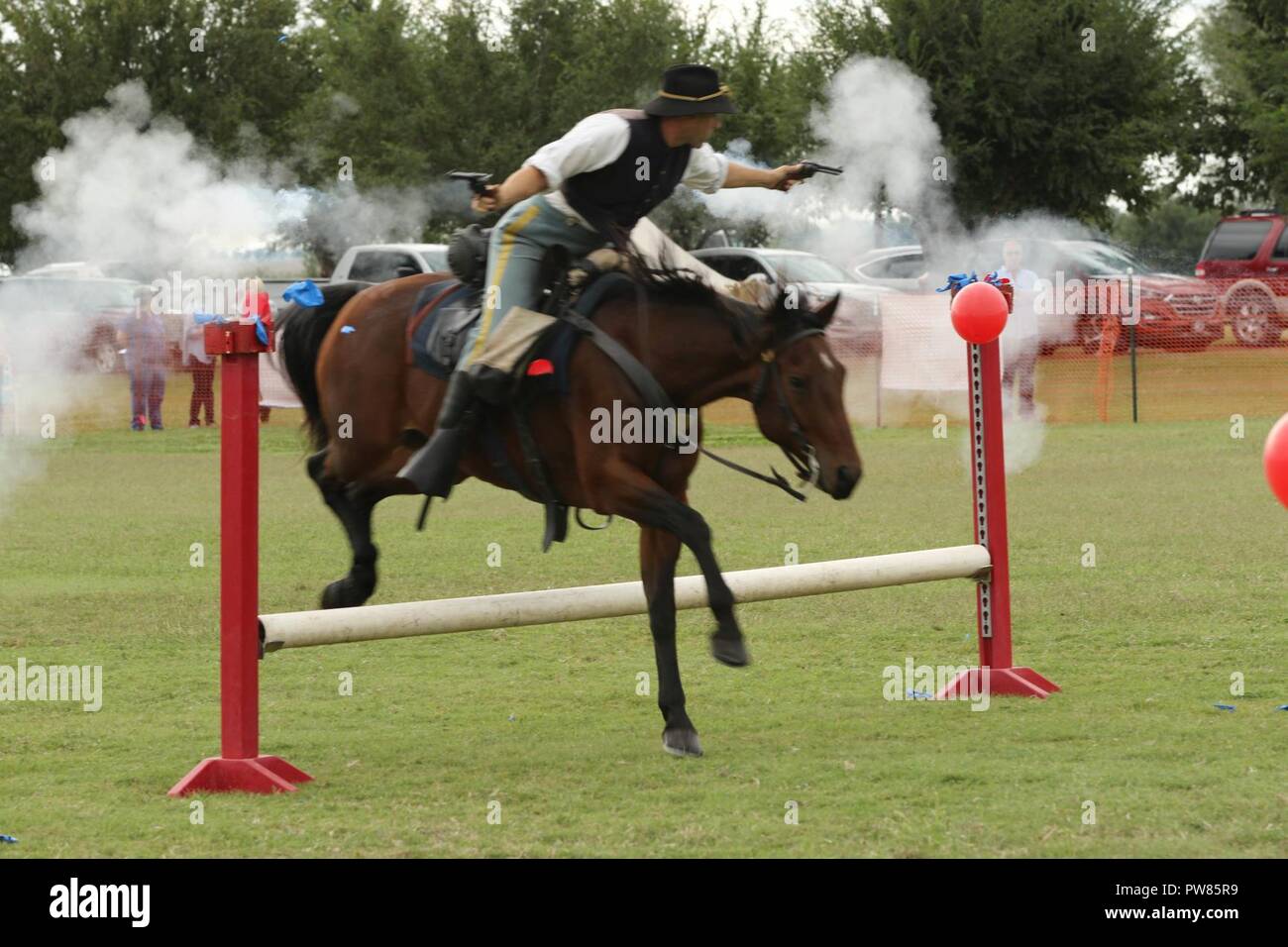 The commanding generals mounted color guard hi-res stock photography ...