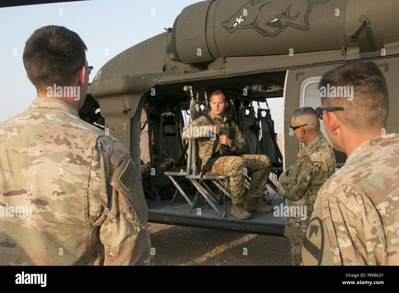Sgt. Jake Briley, a crew chief assigned to the 2nd Battalion, 149th ...