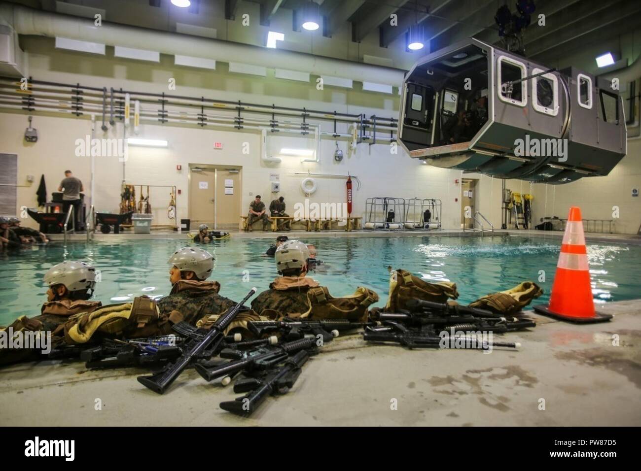 Marines with the 26th Marine Expeditionary Unit (MEU) prepare to ...