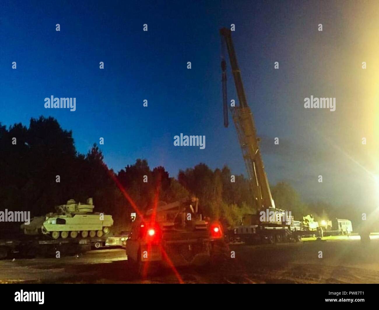 Armored vehicles of the 2nd Armored Brigade Combat Team, 1st Infantry ...