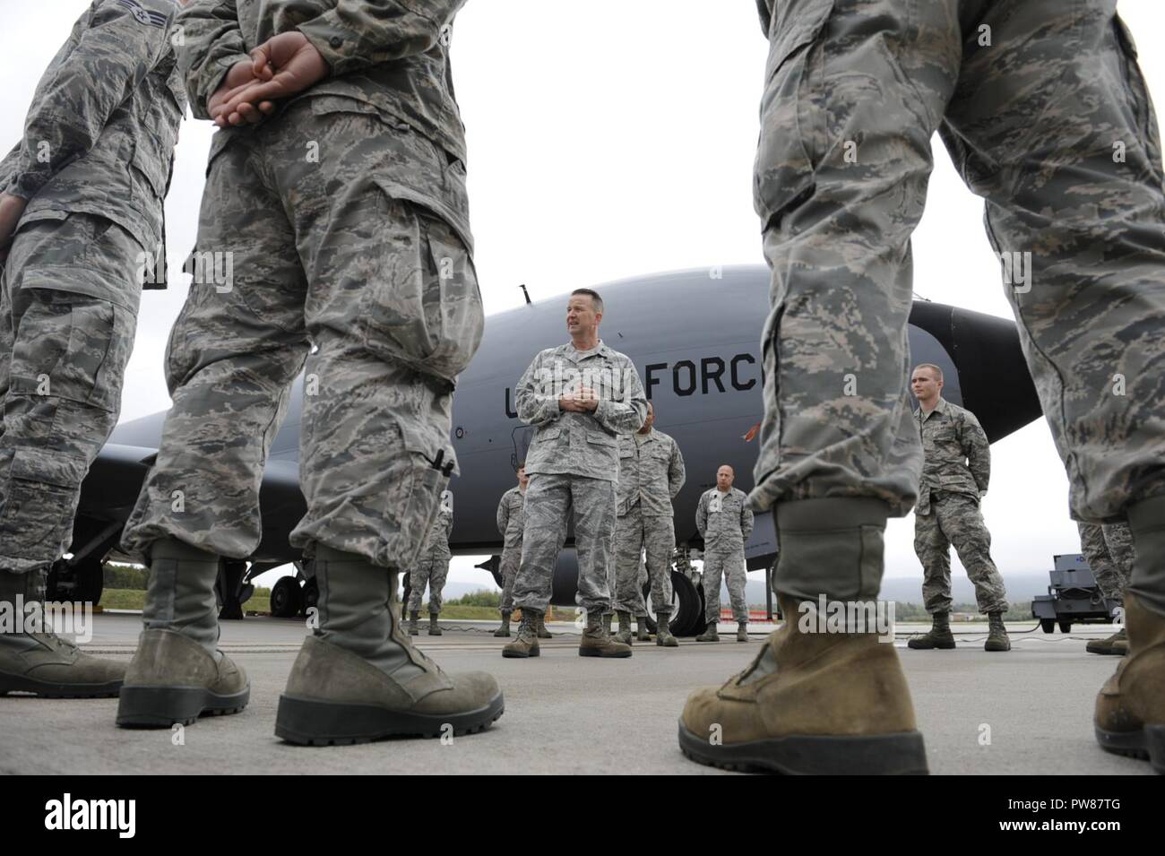 U.S. Air Force Col. Clifton Reed, 6th Maintenance Group commander ...