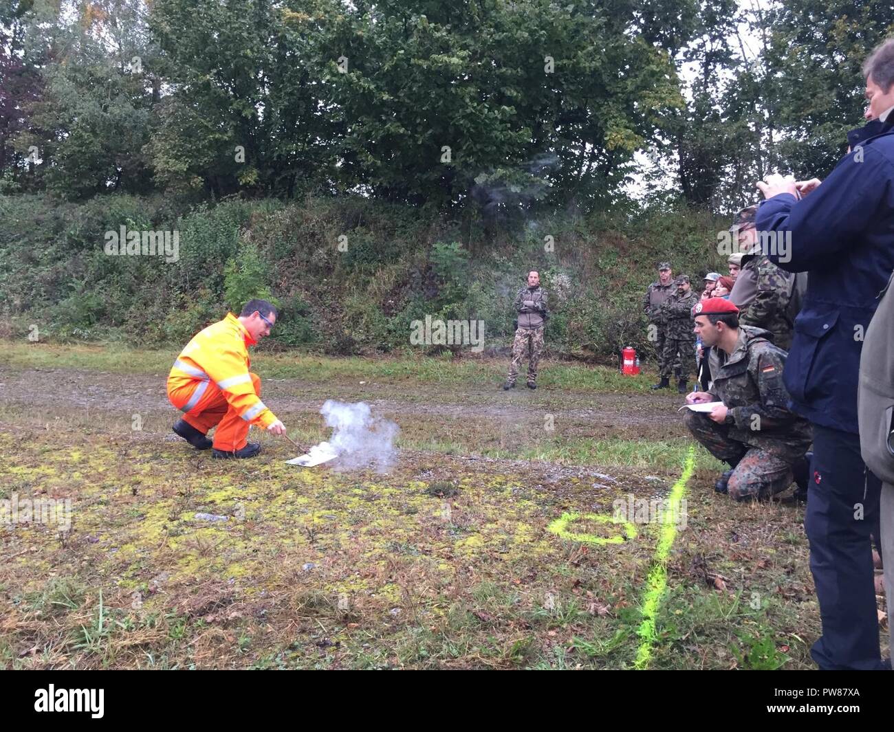 Small arms ammunition training multinational verification hi-res stock ...