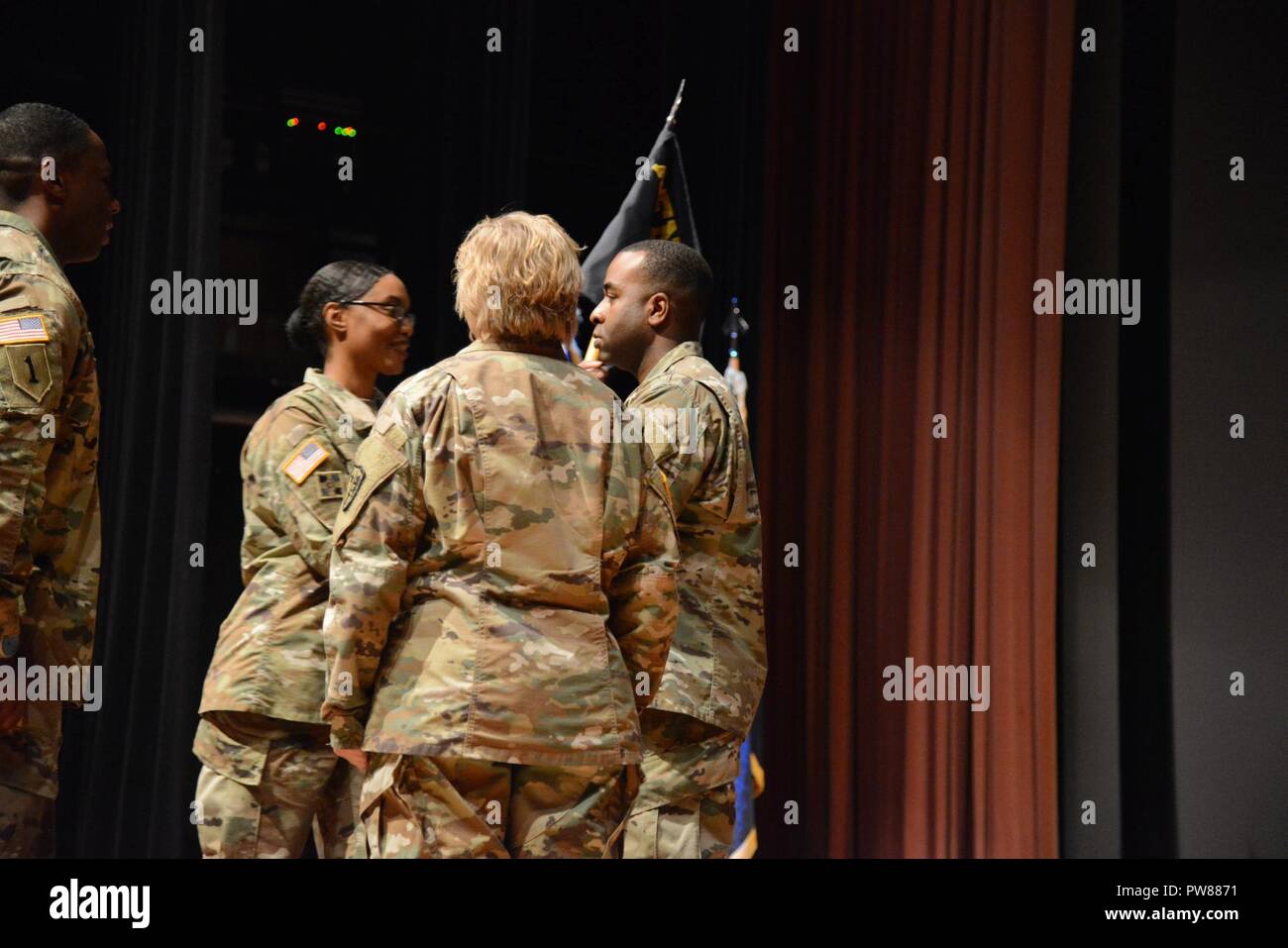 Army Capt. Shannon Wax and Army 1st Sgt. Adrian Sicardo, AFNORTH ...